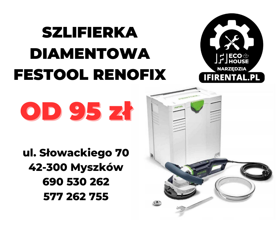 Szlifierka diamentowa Festool RENOFIX RG 130 E-Plus